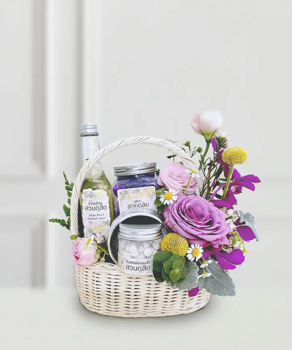 กระเช้าของขวัญ Songkran Gift Fresh | LoveYouFlower™